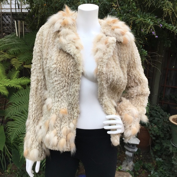 MT Beauty | Jackets & Coats | Lamb Shearling Tufted Rabbit Jacket ...